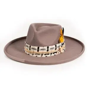 SHADED THE LABEL Pencarrow Fedora Hat - Grey