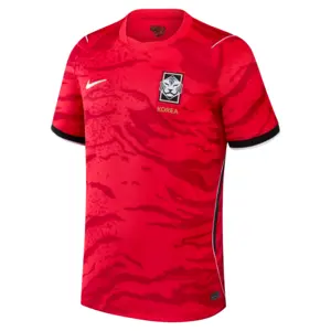 Nike South Korea National Team 2026 Stadium Home Soccer Jersey - Red