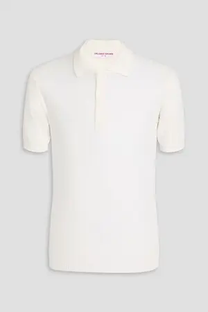 Orlebar Brown Maranon Cottonpiqué Polo Shirt - Ivory
