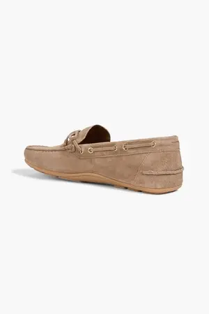 Bally Clarkson Suede Driving Moccasins