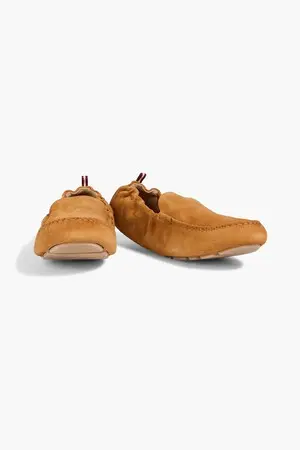 Bally Kyler Suede Loafers - Camel