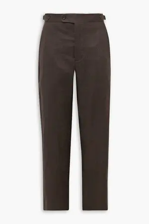 BODE Straight-leg Linen Suit Pants