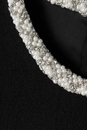 Adam Lippes Embellished Wool-crepe Jumpsuit