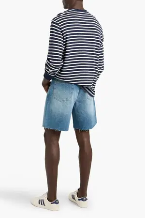 FRAME Shorts With Frayed Cuffs