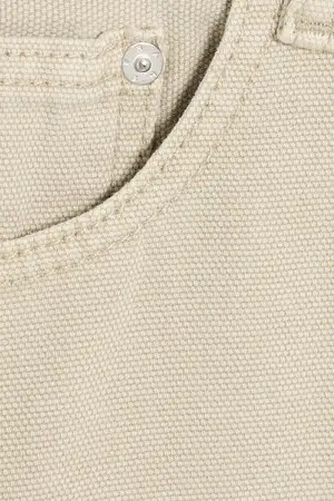 FRAME Cotton Canvas Shorts