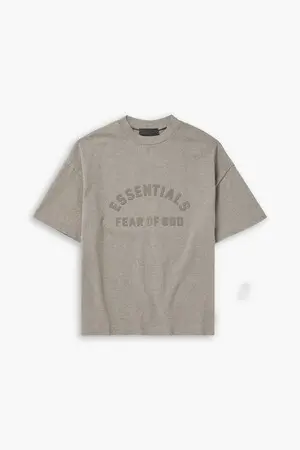 Fear Of God Oversized Logoappliquéd Cottonjersey Tshirt