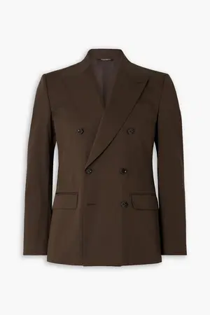 Dolce & Gabbana Sicilia Doublebreasted Cottonblend Gabardine Blazer
