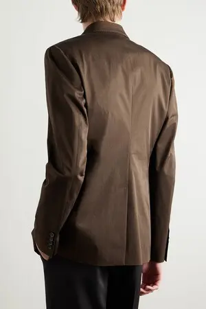 Dolce & Gabbana Sicilia Doublebreasted Cottonblend Gabardine Blazer