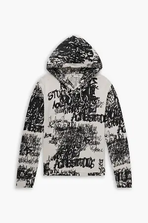 Acne Studios Kews Chaos" Printed Jersey Hoodie
