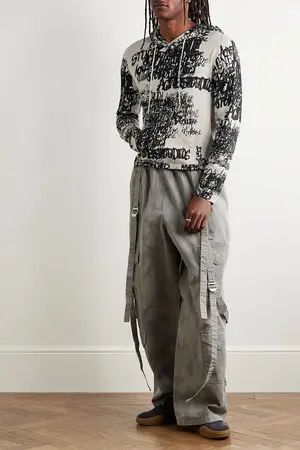 Acne Studios Kews Chaos" Printed Jersey Hoodie