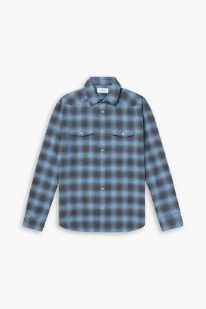 Mr P. Checked Cottonflannel Shirt