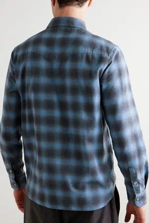 Mr P. Checked Cottonflannel Shirt