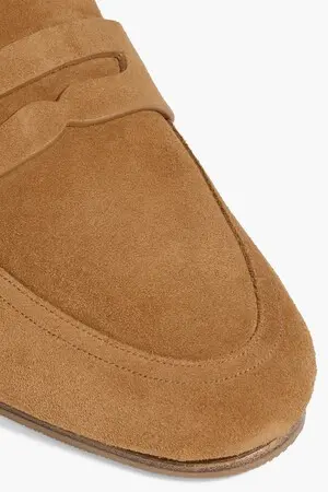 Bally Pleven Suede Penny Loafers
