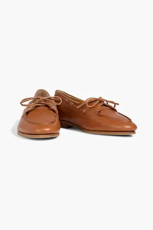 Bally Pathy Leather Boat Shoes