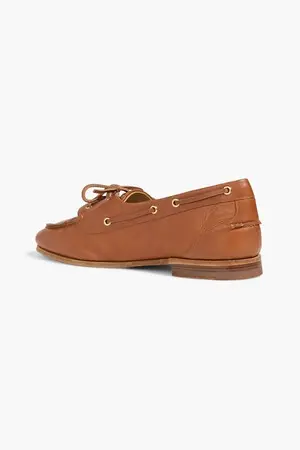 Bally Pathy Leather Boat Shoes