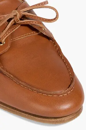 Bally Pathy Leather Boat Shoes