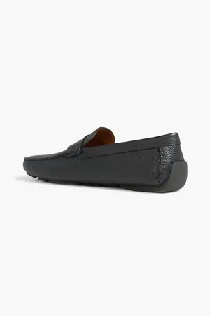 Bally Wolter Pebbled Leather Driving Shoes