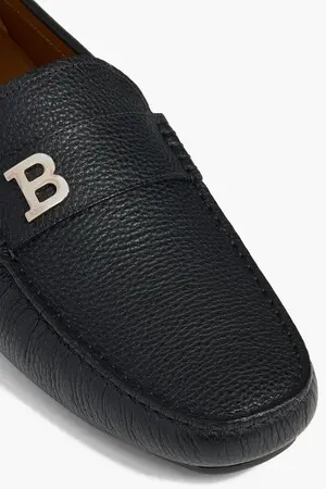 Bally Wolter Pebbled Leather Driving Shoes