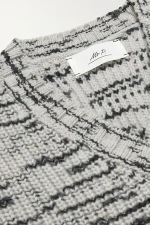Mr P. Space-dyed Wool Sweater Vest