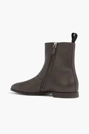 Bally Wently Pebbled Leather Boots