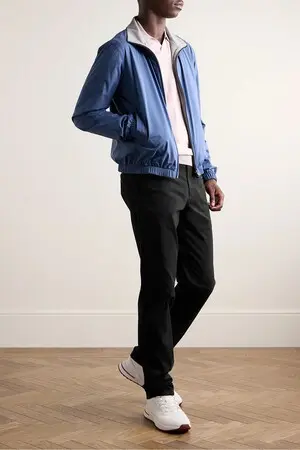 Canali Slimfit Cottonblend Twill Chinos