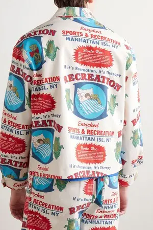 BODE Rec. Enrichment Printed Cotton-twill Jacket