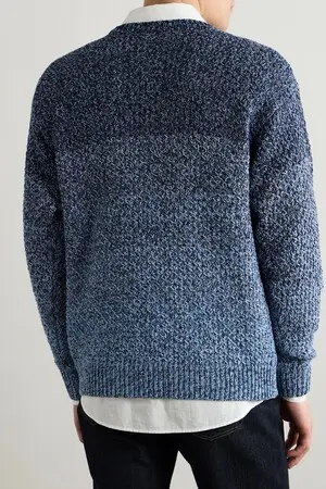 Etro Degradé Cotton-jacquard Sweater
