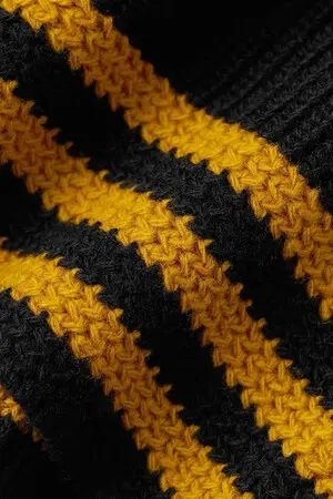 BODE Deck Striped Ribbed Wool Sweater