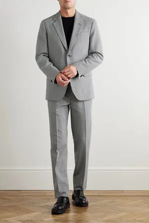 Mr P. Slim-fit Houndstooth Twill Suit Jacket