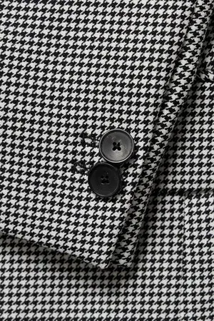 Mr P. Slim-fit Houndstooth Twill Suit Jacket