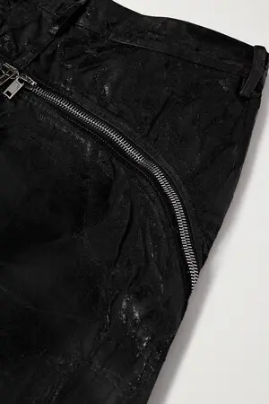 Rick Owens Bolan Banana Slim Fit Flared Jeans - Black