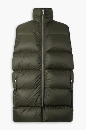 Rick Owens Quilted Shell Down Vest