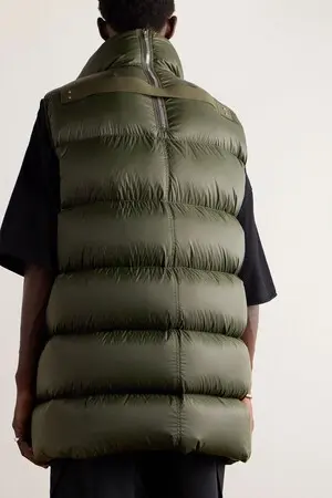 Rick Owens Quilted Shell Down Vest