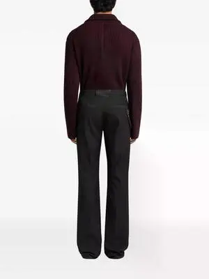 COURREGES Logo Patch Trousers
