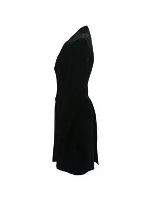 Alaïa Double-breasted Glitter Coat