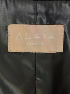 Alaïa Double-breasted Glitter Coat