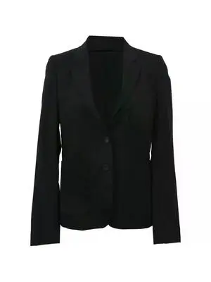 Kenzo Single-breasted Pocket Blazer - Black