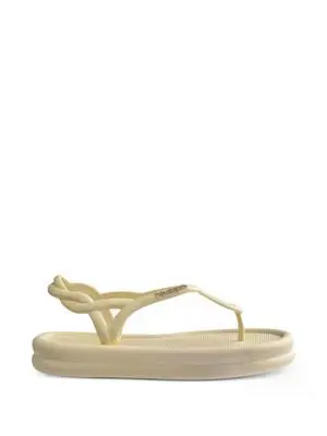 Havaianas Luna Puffed Up Flip Flops - Yellow