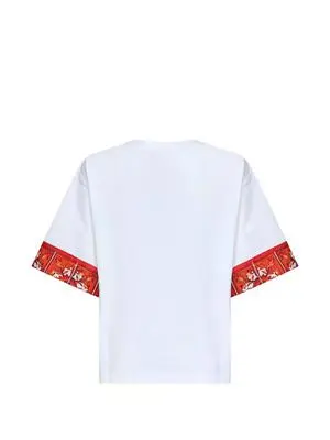 Dolce & Gabbana Dg Logo Embroidered T-shirt