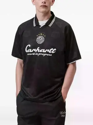 Carhartt Work In Progress S/s Terrace Logo-print T-shirt - Black