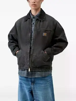 Carhartt Work In Progress Detroit Zip-up Jacket - Black