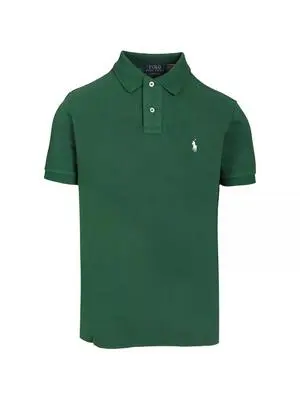 Polo Ralph Lauren Embroidered-logo Mesh Polo Shirt
