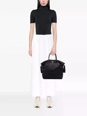Prada Tessuto Bow Tote Bag