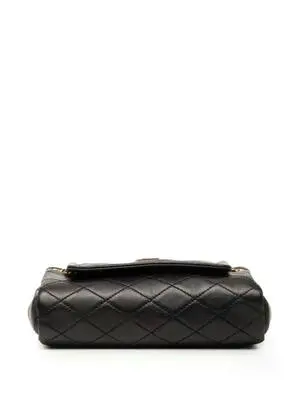 Saint Laurent Mini Quilted Lambskin Nolita Bag - Black