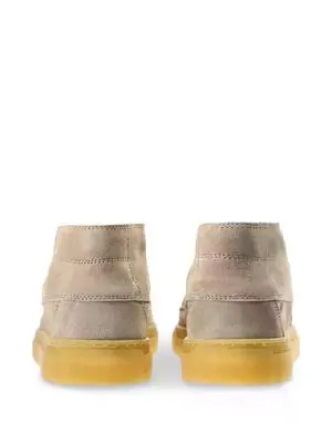 COPENHAGEN  Almond-toe Desert Boots - Neutrals