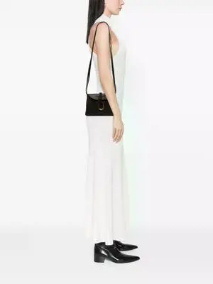 Bottega Veneta Baby Calfskin Liberta Crossbody Bag - Brown