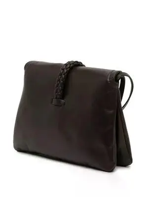 Bottega Veneta Baby Calfskin Liberta Crossbody Bag - Brown