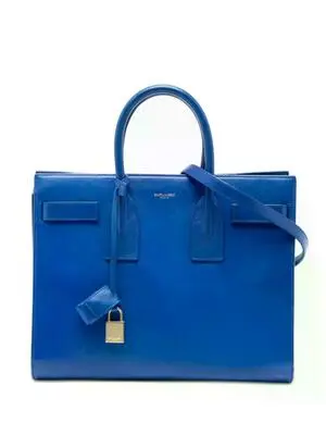 Saint Laurent Small Sac De Jour Satchel - Blue