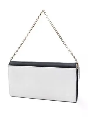 Dior 2014 Bicolor Calfskin Wallet On Chain Handbag