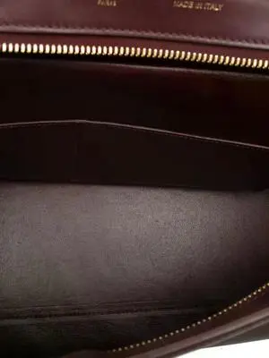Celine Tricolor Leather Trapeze Satchel
